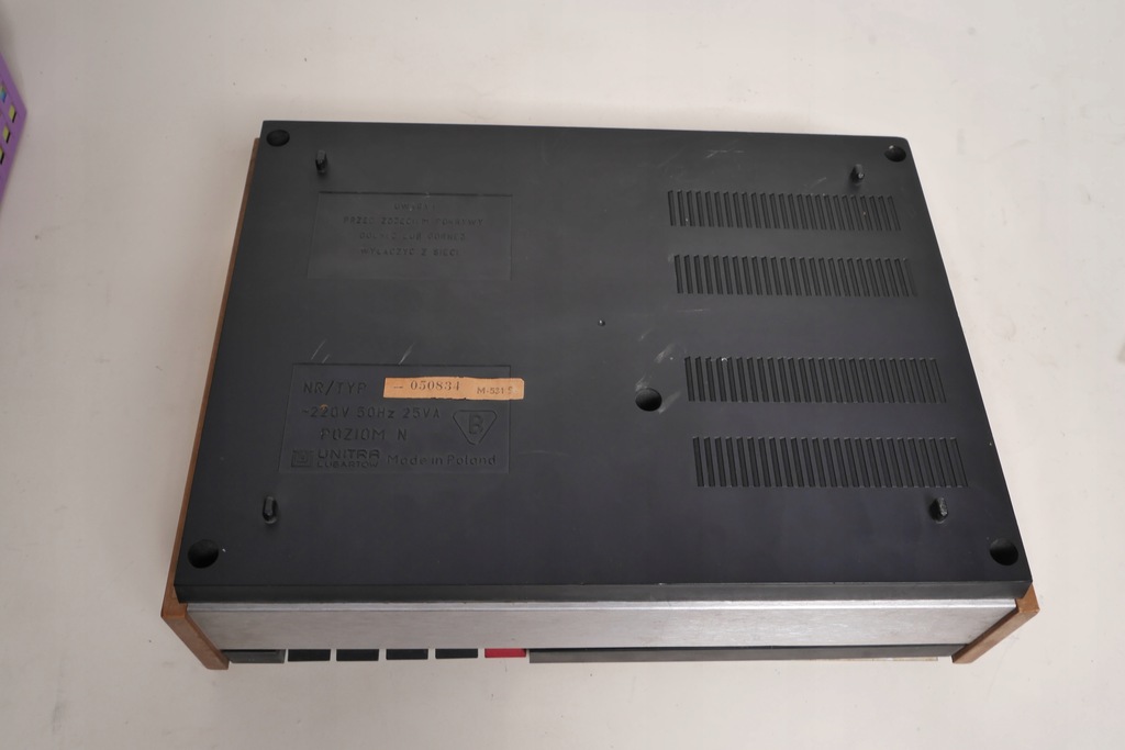 Magnetofon kasetowy Unitra M531S stan nieznany - 11758488388 ...