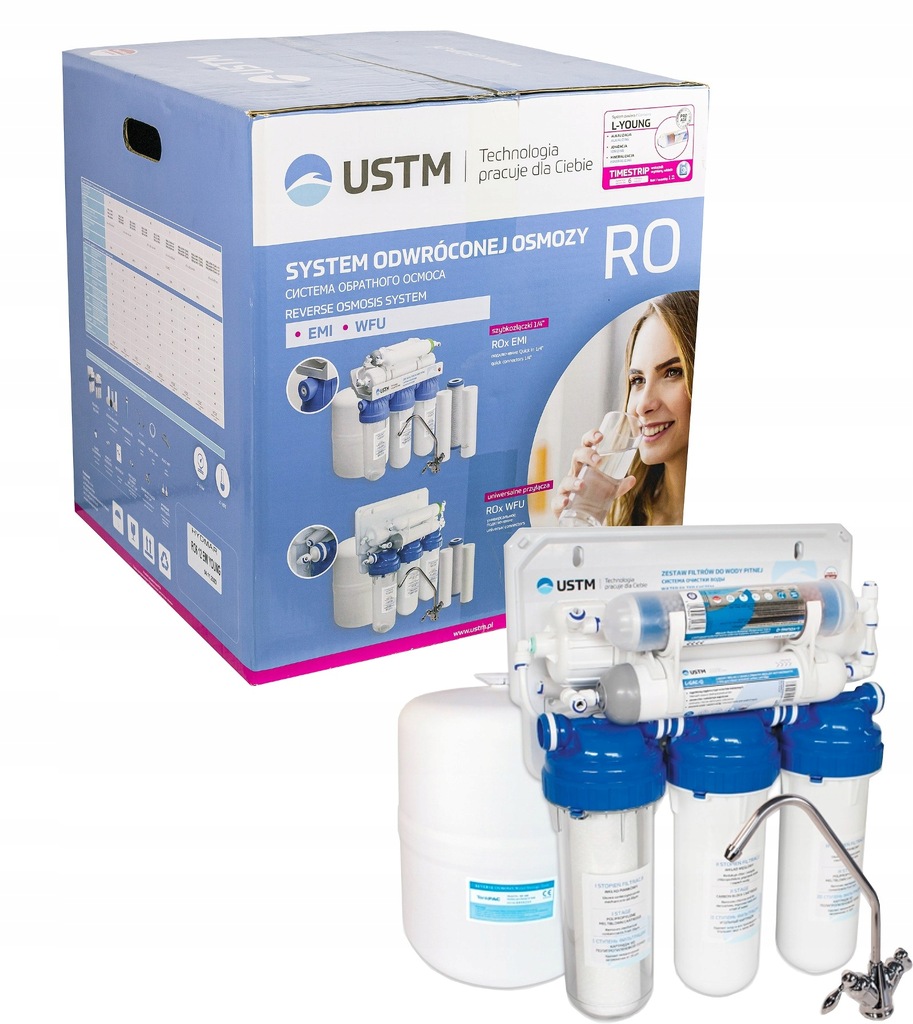 FILTR DO WODY ODWRÓCONA OSMOZA RO6 EMI YOUNG USTM - 13549040112 - oficjalne archiwum Allegro