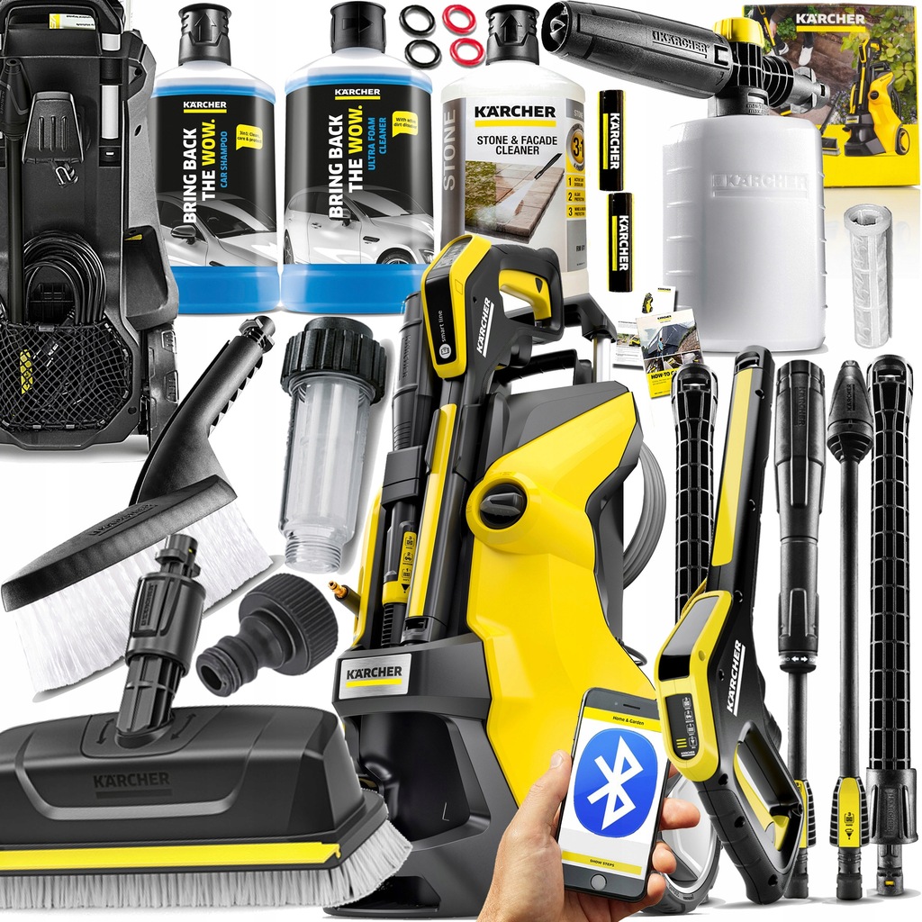 MYJKA CIŚNIENIOWA KARCHER K5 STAIRS ZESTAW GIGANT - 12981391701 - oficjalne archiwum Allegro