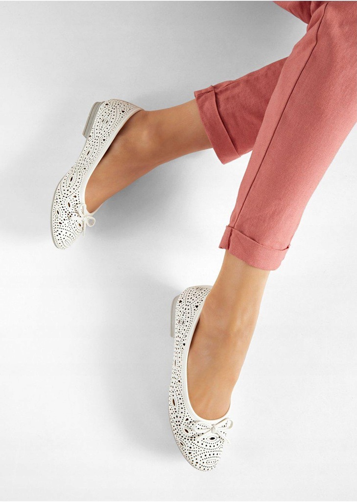 B1A093 BONPRIX BALERINY AŻUROWE__36 - 12698657401 - oficjalne archiwum ...