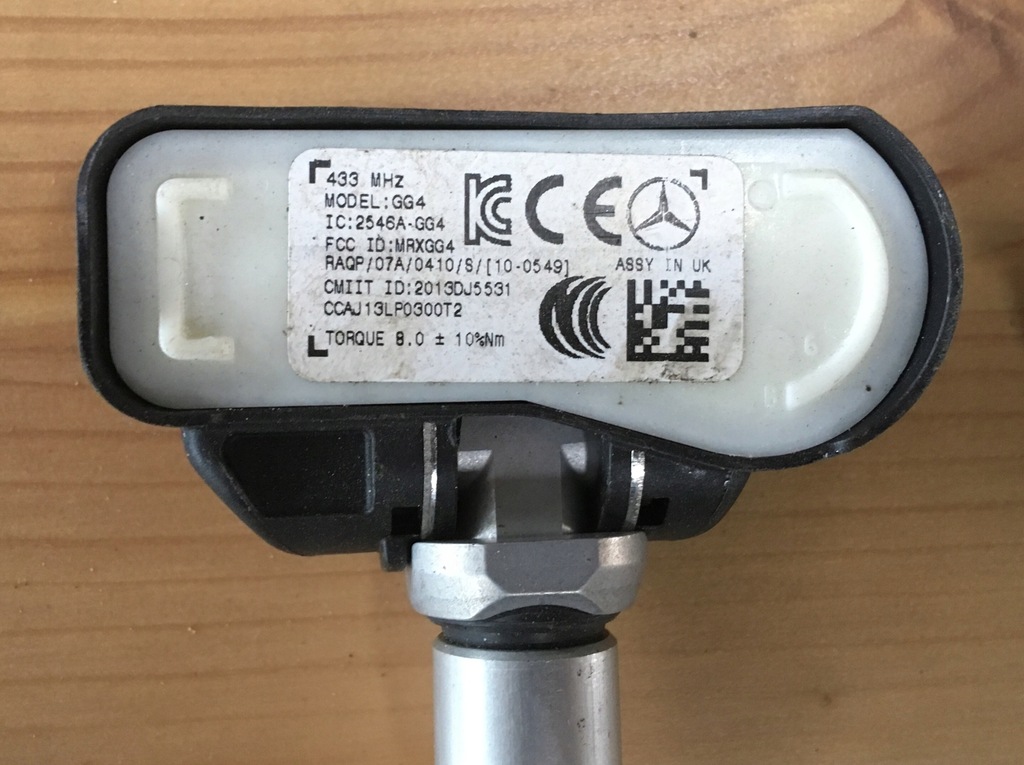 CZUJNIK CIŚNIENIA OPON MERCEDES A0009050030Q04 - 7520077598 - oficjalne ...