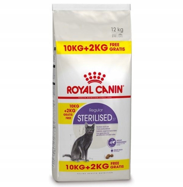 Купить Корм ROYAL CANIN СУХОЙ СТЕРИЛИЗОВАННЫЙ ДЛЯ КОШЕК 12кг: отзывы ...