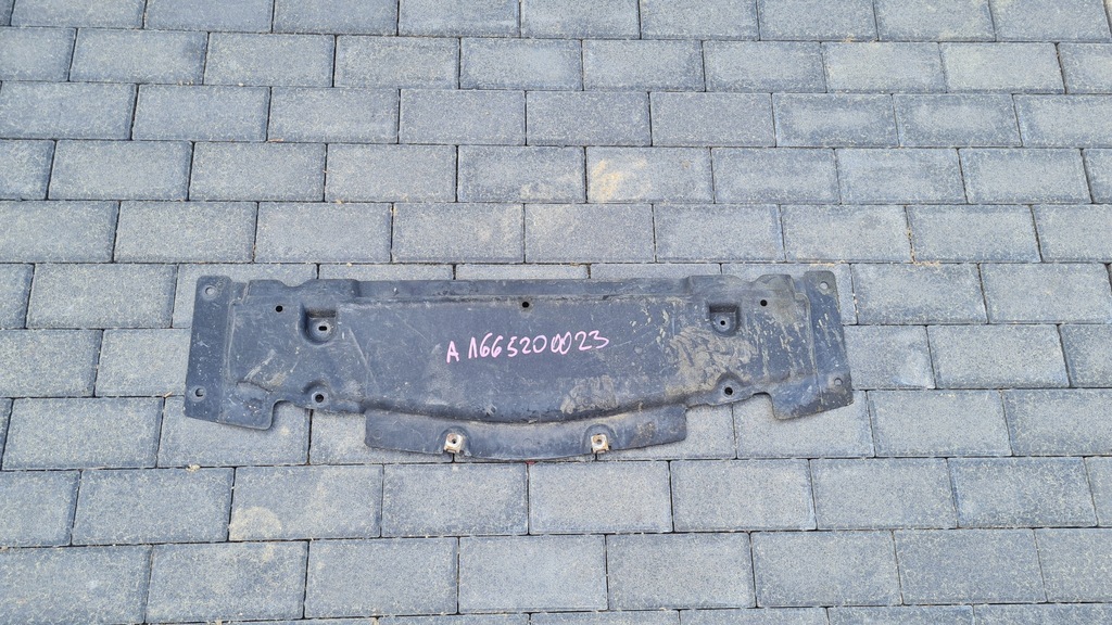 OSŁONA PŁYTA POD ZDERZAK GL ML W166 A1665200023 - 12768891594 ...