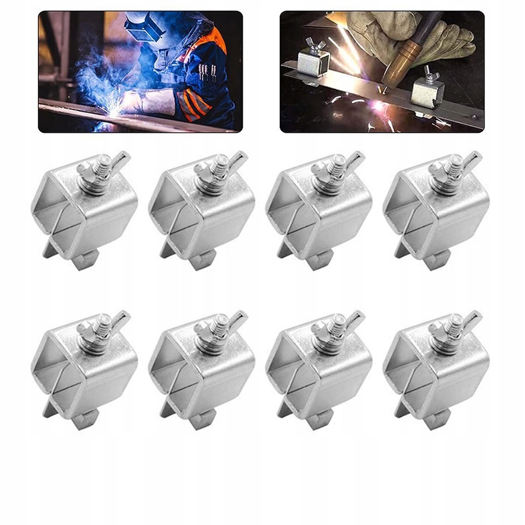 8x Zacisk Spawalniczy ścisk Motylkowy Uchwyty Do Blachy Spawania Napraw ...