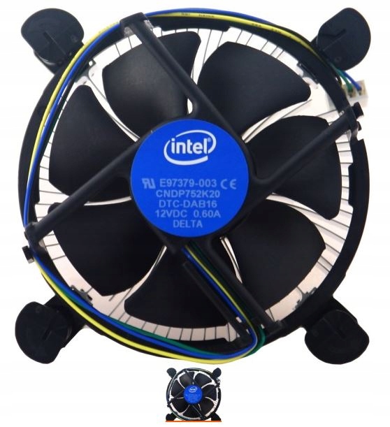 Chłodzenie radiator INTEL BOX cooler i3 i5 i7 - 7933259947 - oficjalne ...