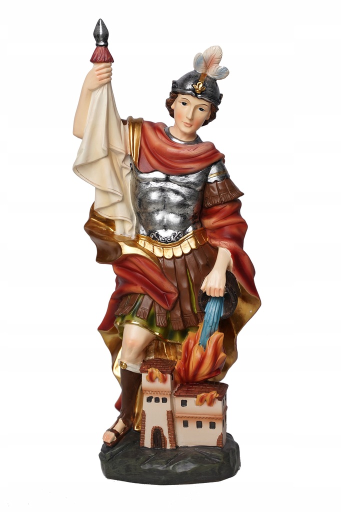 Figurka Figura Św. Florian STRAŻAK PATRON 39cm - 13575366875 ...