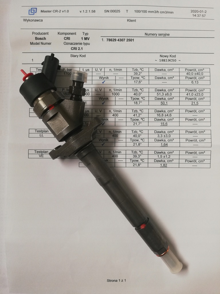 Wtryskiwacze 0445110236 TEST NOWY KOD - 9847270054 - oficjalne archiwum ...