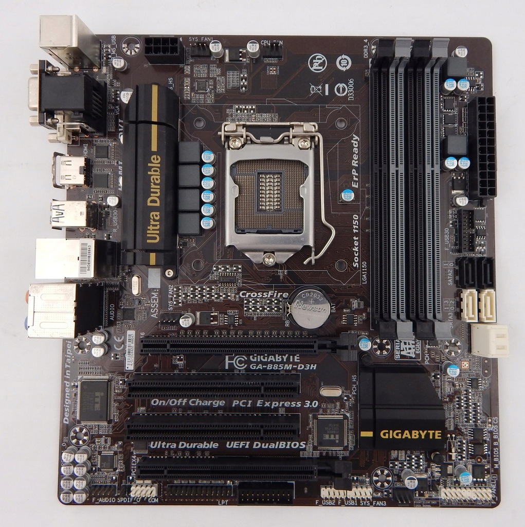 Płyta główna GIGABYTE GA-B85M-D3H REV 1.0 - 11505301304 - oficjalne ...