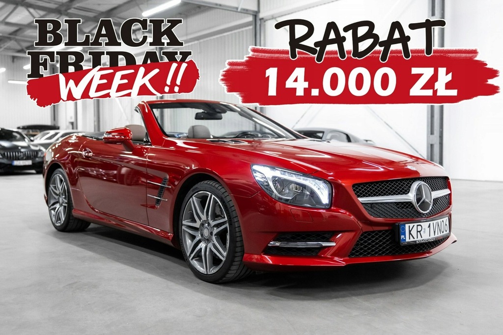 Mercedes SL 400 Magic Sky Control. ABC. Dociągi. - 14541508776 ...