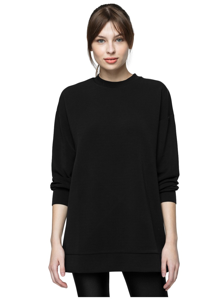 BLUZA damska OVERSIZE 4F długa dresowa BLD010 L - 10516880090 - oficjalne archiwum Allegro