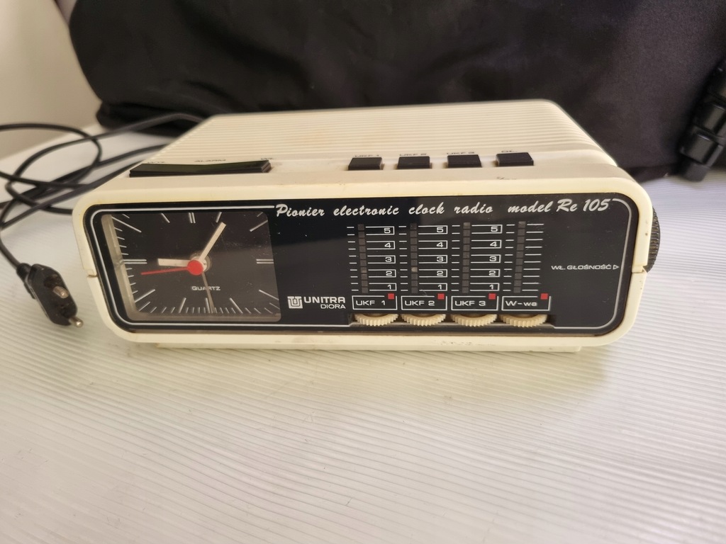 Radio Unitra Diora PIONIER RE-105, rzadkie - 13667144816 - oficjalne archiwum Allegro
