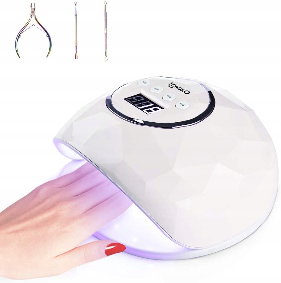 Lampa UV LED do paznokci LONGKO- 86W - 13478133601 - oficjalne archiwum Allegro