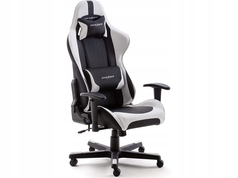 Fotel DXRACER Formuła FE32 Czarno-biały - 12940276250 - oficjalne ...