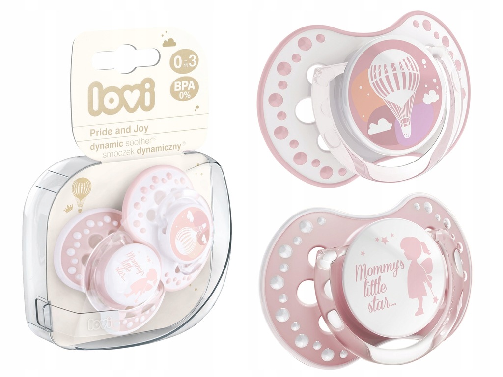 LOVI SMOCZEK USPOKAJAJĄCY smoczki 0-3 m 2 szt - 7372760193 - oficjalne archiwum Allegro