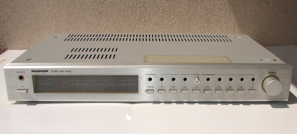 Tuner radiowy analogowy Radmor AM 5422 srebrny - 13857346971 ...