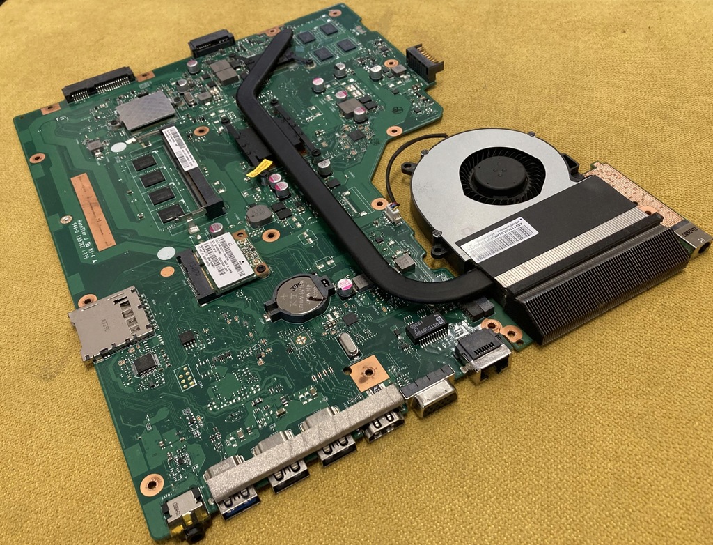 PŁYTA GŁÓWNA ASUS X75V F75V X75VC X75VB X75VD i7 - 13815031251 ...