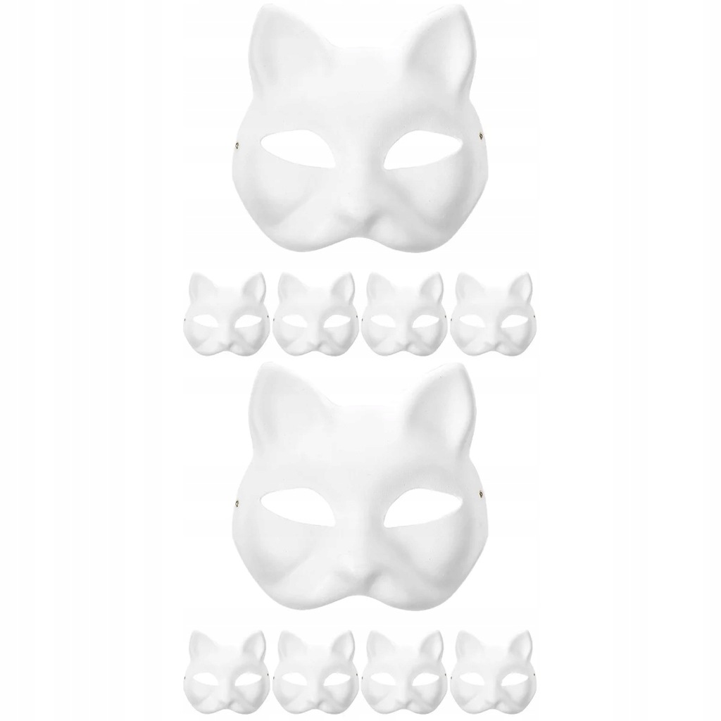 Base Graffiti Paper Fox Mask Blank Craft Blanks - 13927279180 ...