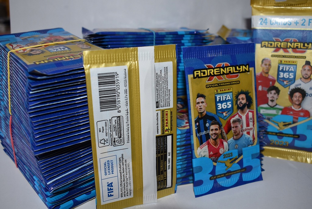 100x Panini FIFA 365 2023 SASZETKI - 13471125343 - oficjalne archiwum Allegro