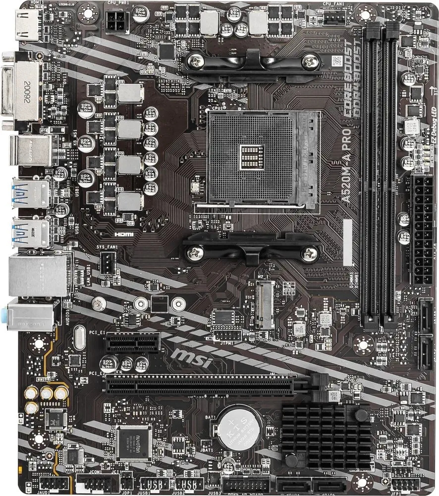 Płyta główna MSI A520M-A PRO; Micro ATX - 13690964113 - oficjalne ...