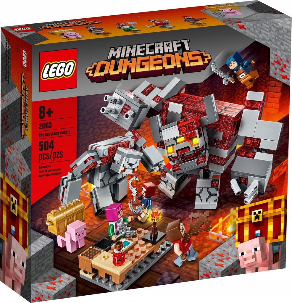 LEGO MINECRAFT DUNGEONS The Redstone Battle 21163 - 9355413868 ... LEGO MINECRAFT DUNGEONS The Redstone Battle 21163 - 9355413868 ...