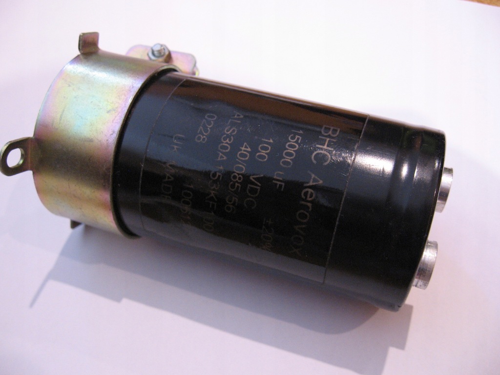 Kondensator 15000uF 100VDC BHC Aerovox Made In UK - 8032827337 ...