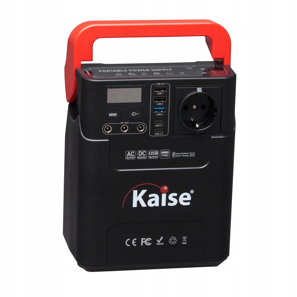 Power Bank 230V AC, 12V DC USB-A USB-C 60000mAh - 11037415189 ...