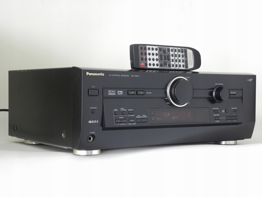 PANASONIC SA-HE70 - amplituner 5.1, DPLII - 7996998168 - oficjalne archiwum Allegro