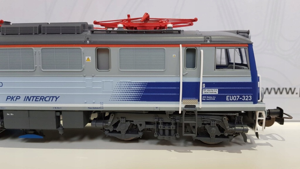 Elektrowóz EU07-323 PKP InterCity Piko 96378 - 8787092915 - oficjalne archiwum Allegro