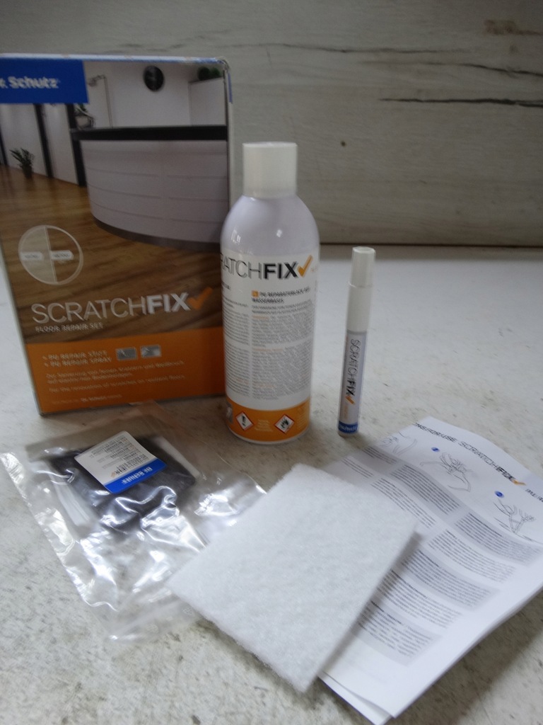 SCRATCHFIX zest. naprawczy do podłóg pcv Dr Schutz - 12373967343 - oficjalne archiwum Allegro