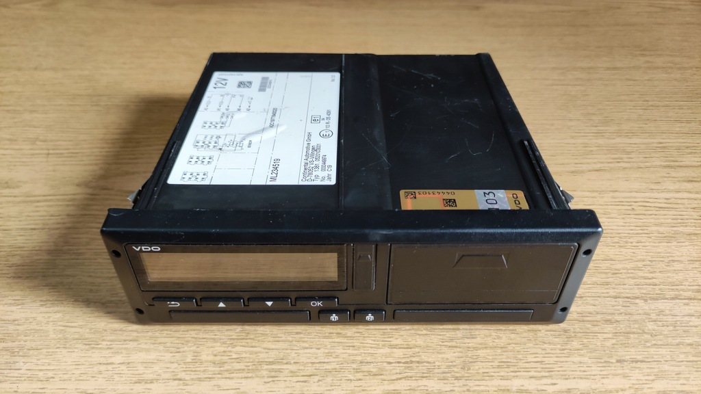 Fiat Ducato Tachograf Cyfrowy VDO ML234519 / 12V - 14260846038 ...