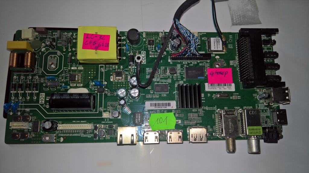 Płyta główna TP.MS6486.PB710 z SHARP LC-32CFG6022 - 7511719118 ...