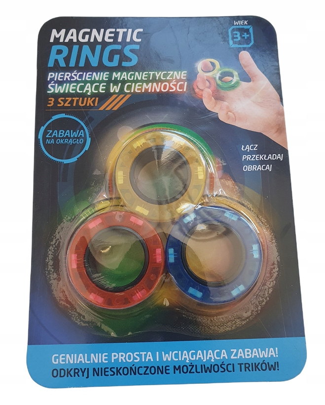 MAGNETICS RINGS PIERŚCIENIE MAGNETYCZNE ŚWIECĄCE - 11939352721 ...