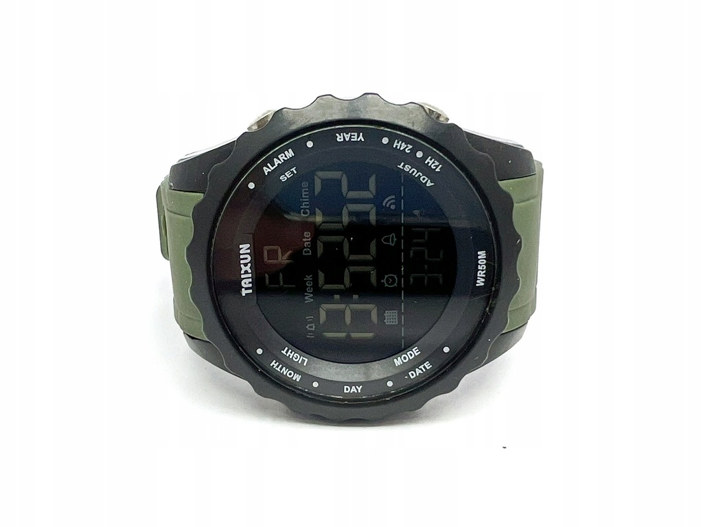 ZEGAREK MĘSKI TAIXUN CZARNY - 13470814560 - oficjalne archiwum Allegro