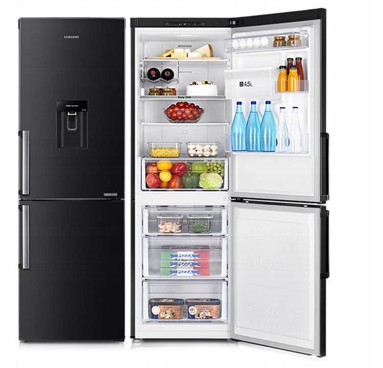 Lodówka Samsung RB29FWJNDBC NO FROST 288L Czarna - 11832943042 ...