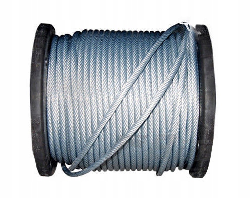 Lina linka stalowa w otulinie PCV 8/10mm 6X7 1mb - 14103753190 - oficjalne archiwum Allegro