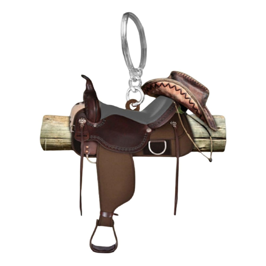 Horse Saddle Keychain Western Cowboy for Style H - 13704491556 ...