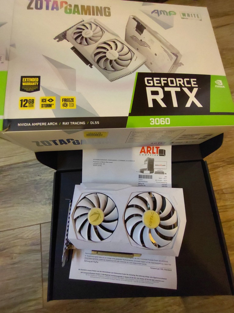 ZOTAC GeForce RTX 3060 AMP White Edition 12 GB - 12926648331 ...