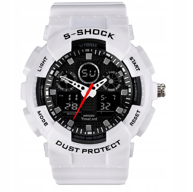 Męski Elektroniczny Modny Sportowy Zegarek W4299 - 11777006459 ...