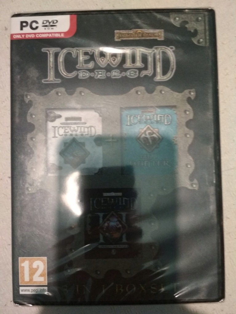 ICEWIND DALE 3 IN 1 BOXSET DVDBOX PC NOWA FOLIA - 12935734769 ...