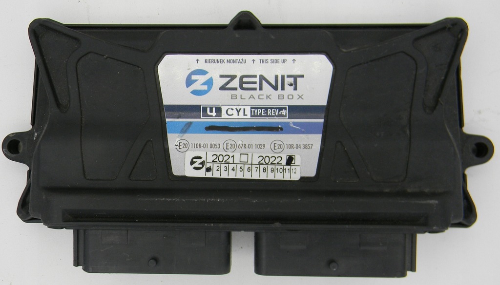 ZENIT BLACK BOX 4 CYL TYPE REV-4 STEROWNIK LPG - 12779173408 ...
