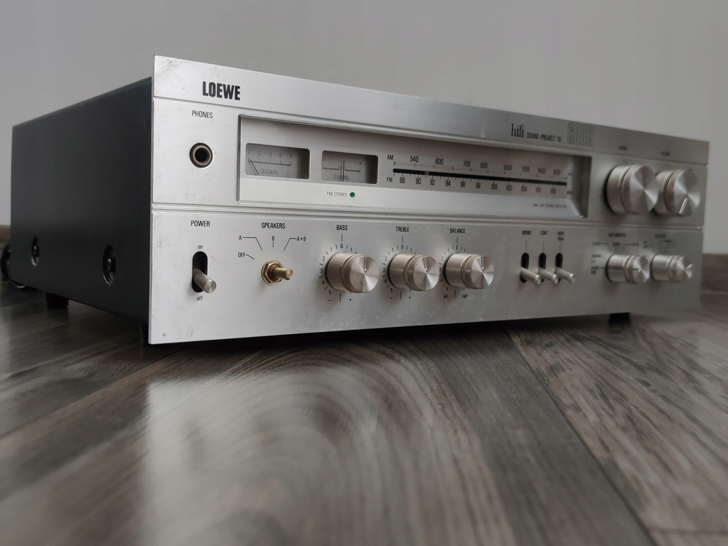 Loewe SX 6773 HiFi sound project ta 6000 amplituner vintage analog ...