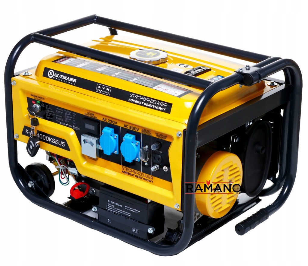 Agregat prądotwórczy Kaltmann K-AP4000KSUE5 3,2 kW - 12293374222 - oficjalne archiwum Allegro