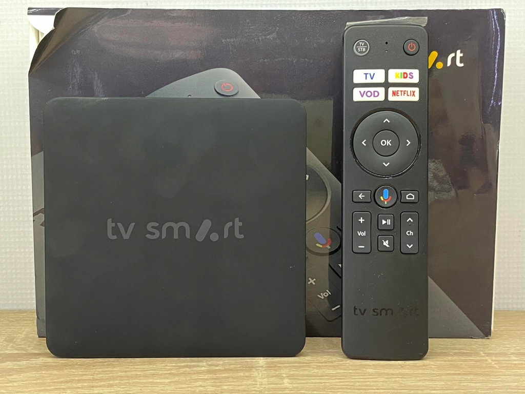 DEKODER SMART TV BOX 4K DV8519 - 12540717551 - oficjalne archiwum Allegro