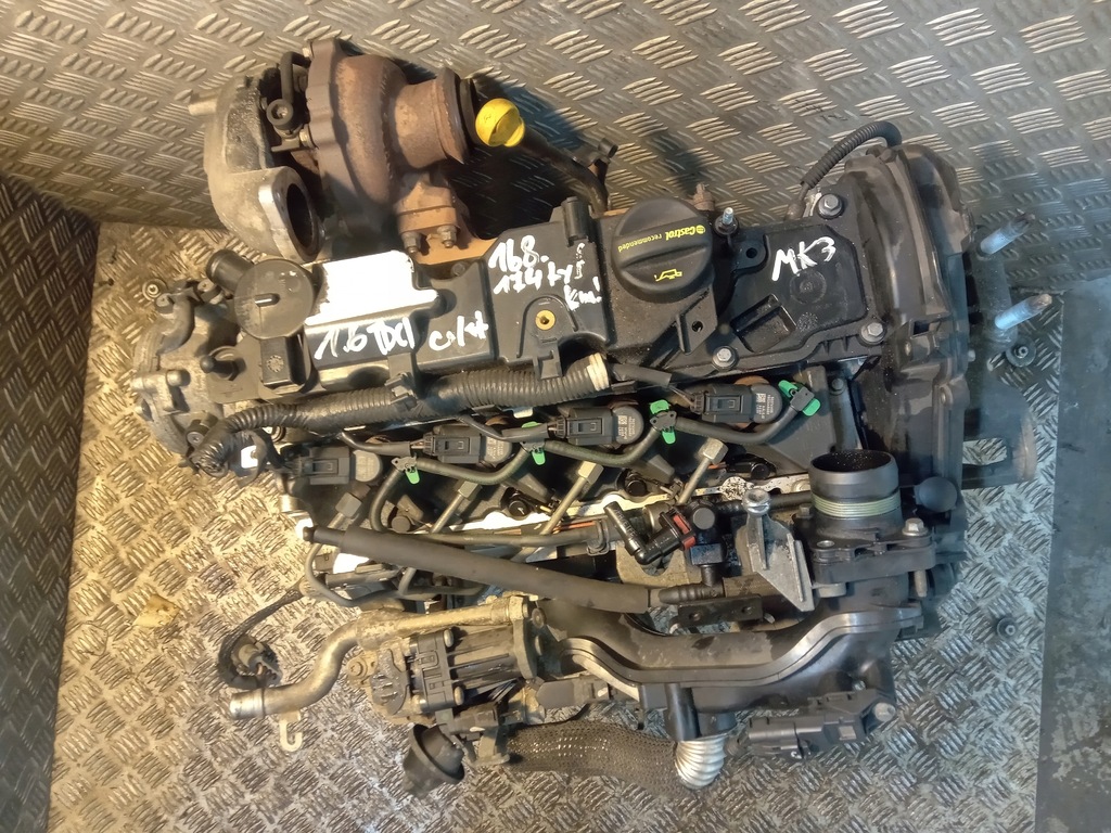 FORD FOCUS MK3 SILNIK 1.6 TDCI T1DB WTRYSKI TURBO - 12101048141 - oficjalne archiwum Allegro