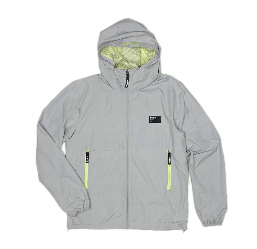 Szara Kurtka Wiatrówka BENCH Logo M L /S34 - 13191181312 - oficjalne ...