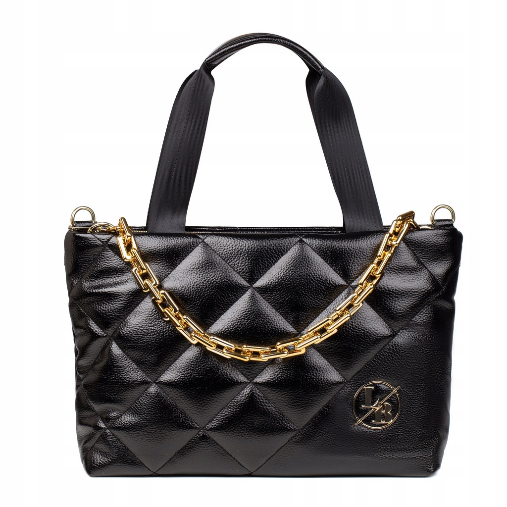 POLSKA TORBA LAURA BIAGGI PIKOWANA SHOPPER TOREBKA - 10755030979 - oficjalne archiwum Allegro