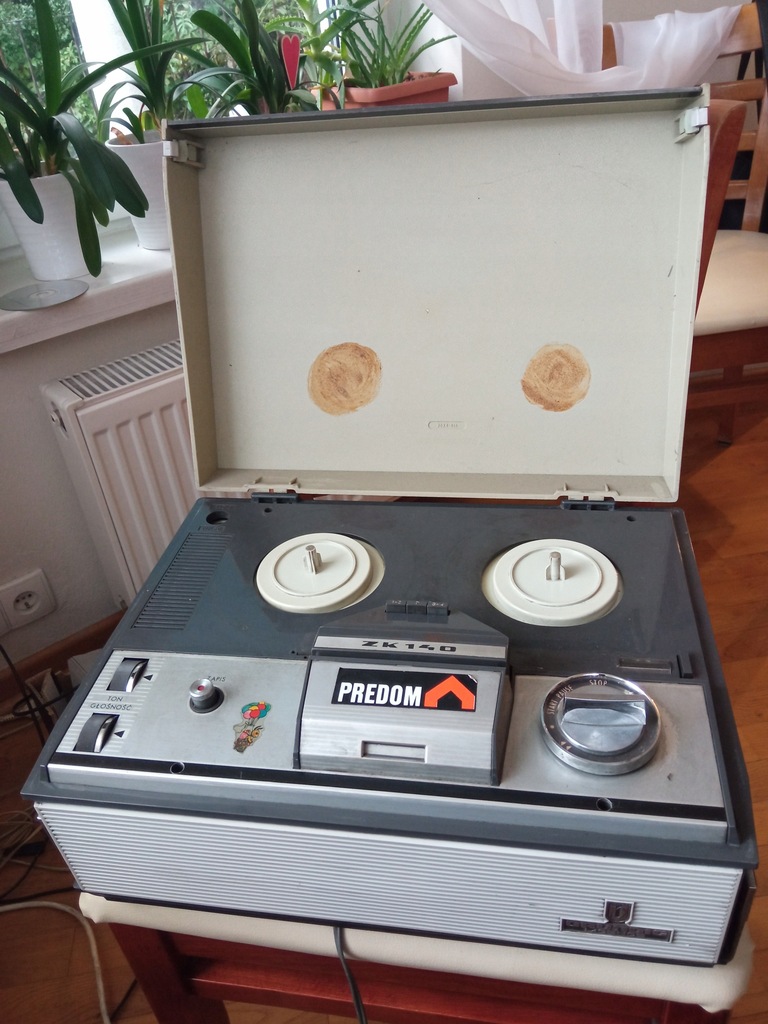 Magnetofon szpulowy unitra zk 140 Grundig licence - 14420370292 ...
