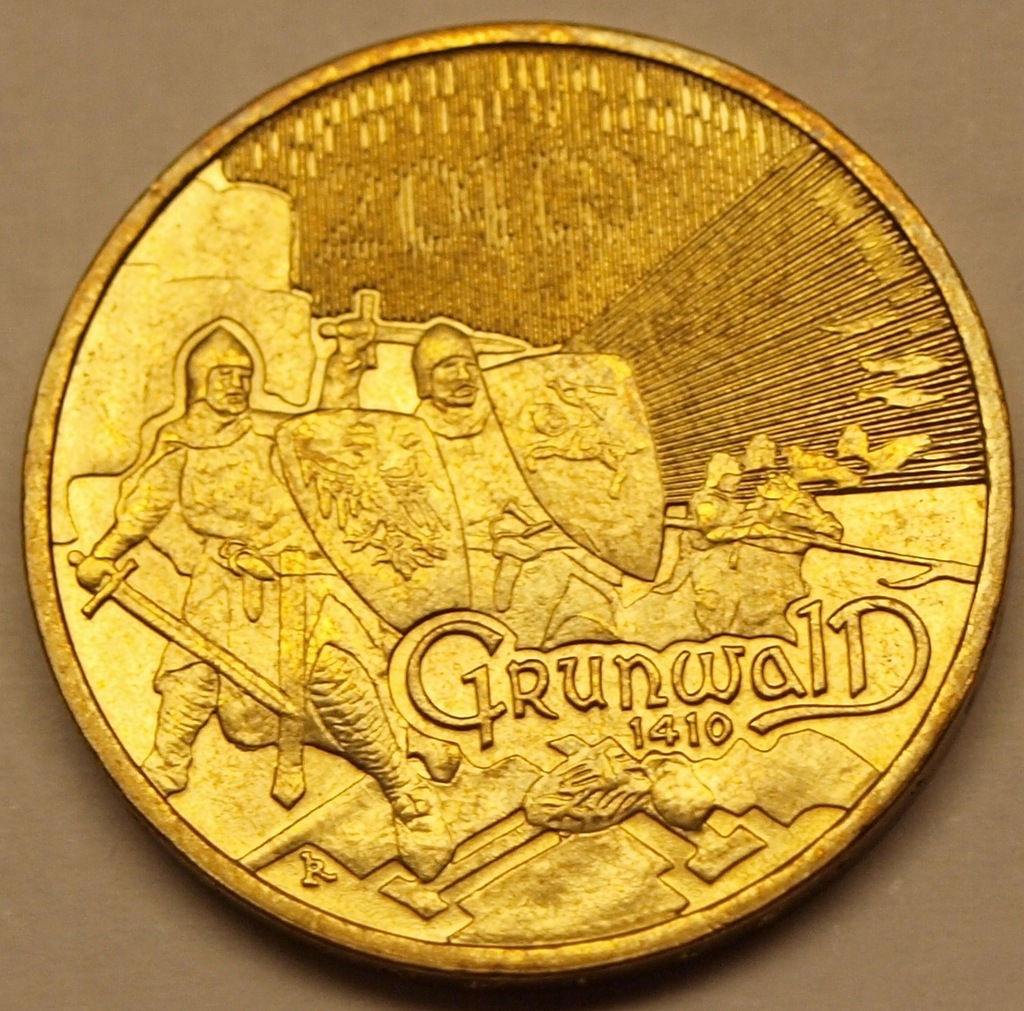 2 zł złote 2010. Okolicznościowe. Grunwald - 14837737359 - oficjalne archiwum Allegro