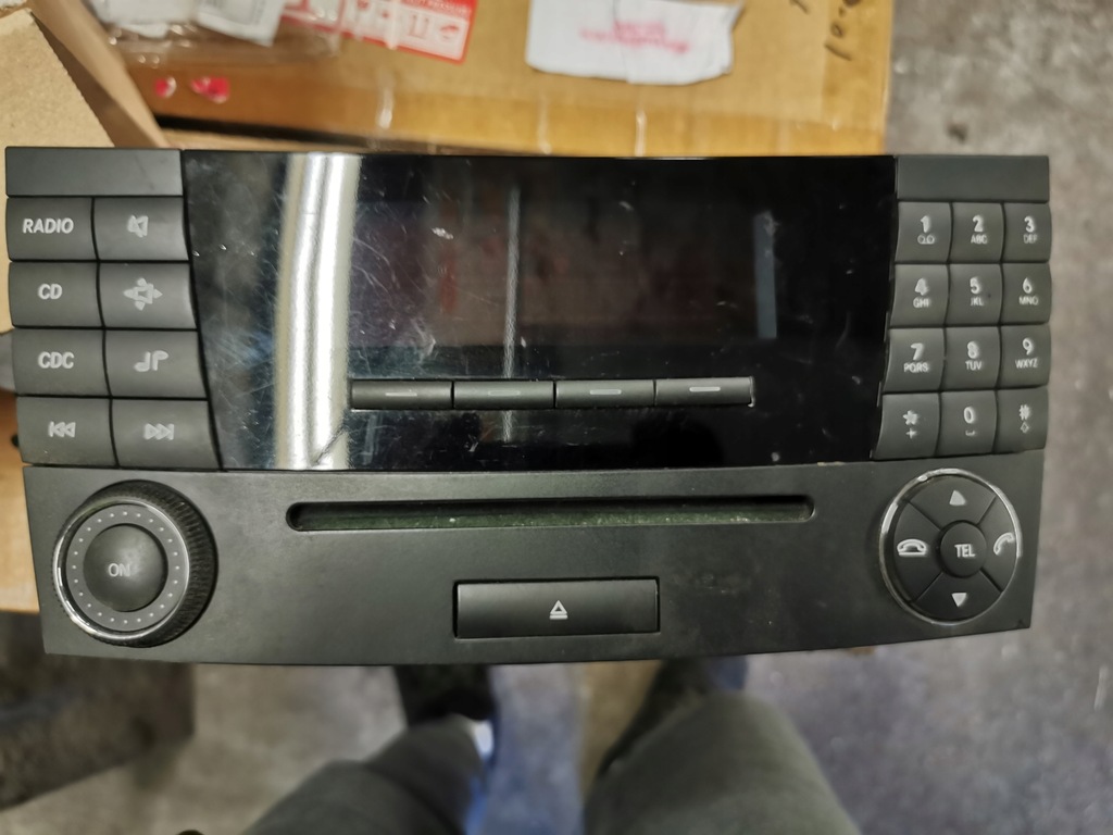 RADIO CD A2118209889 E klasa MERCEDES W211 2002- - 12743650616 - oficjalne archiwum Allegro