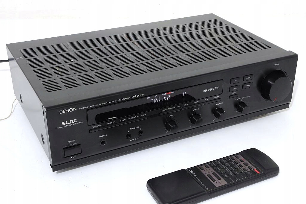 DENON DRA-385RD FIRMOWY AMPLITUNER STEREO RDS PILOT ! - 17312164970 ...